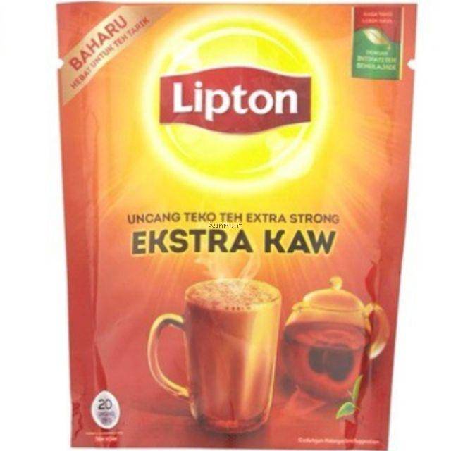 LIPTON UNCANG TEKO TEH (BIASA / EKSTRA KAW) 20' /LIPTON TEA BAG /YELLOW ...