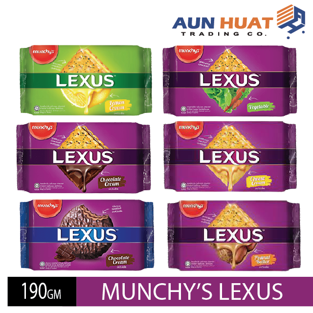 MUNCHY' LEXUS BISCUIT 12' 190GM